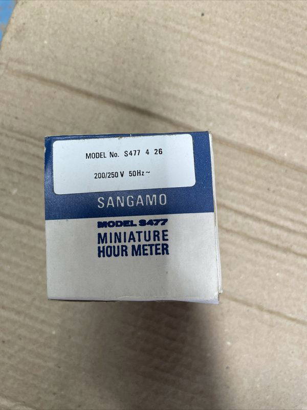 NEW SANGAMO MODEL S477 4 26 MINIATURE HOUR METER. 200/250V 50hz | RS ...